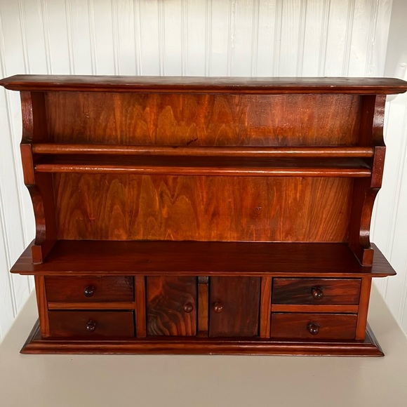 Accents | Vintage Country Farmhouse Style Spice Rackcollectible Display ...